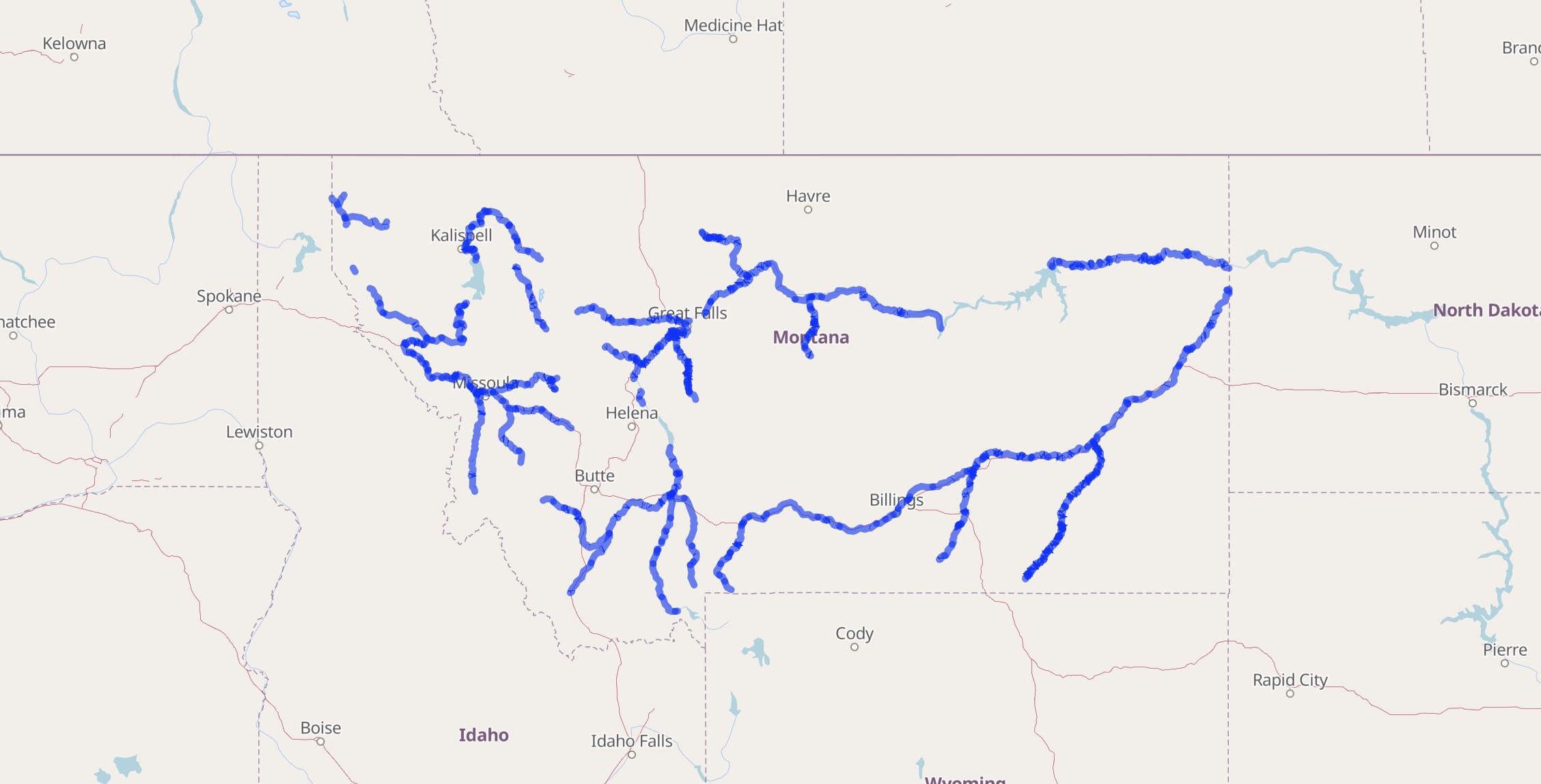 Montana Stream Access Law | Wayside Mapping
